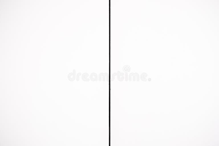 A Black Line in Half of White Background Stock Image - Image of ...