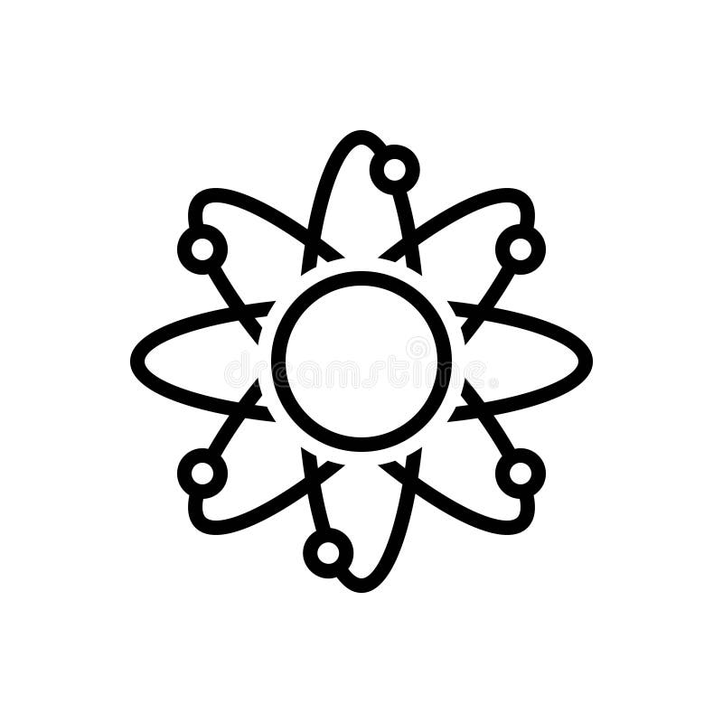 Black Line Icon for Core, Basic and Origin Stock Vector - Illustration ...