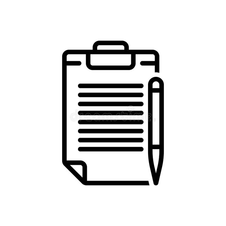 Note Document Stock Illustrations – 184,074 Note Document Stock ...