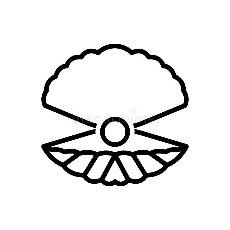 Black Line Icon for Rarely, Perhaps and Probably Stock Vector ...