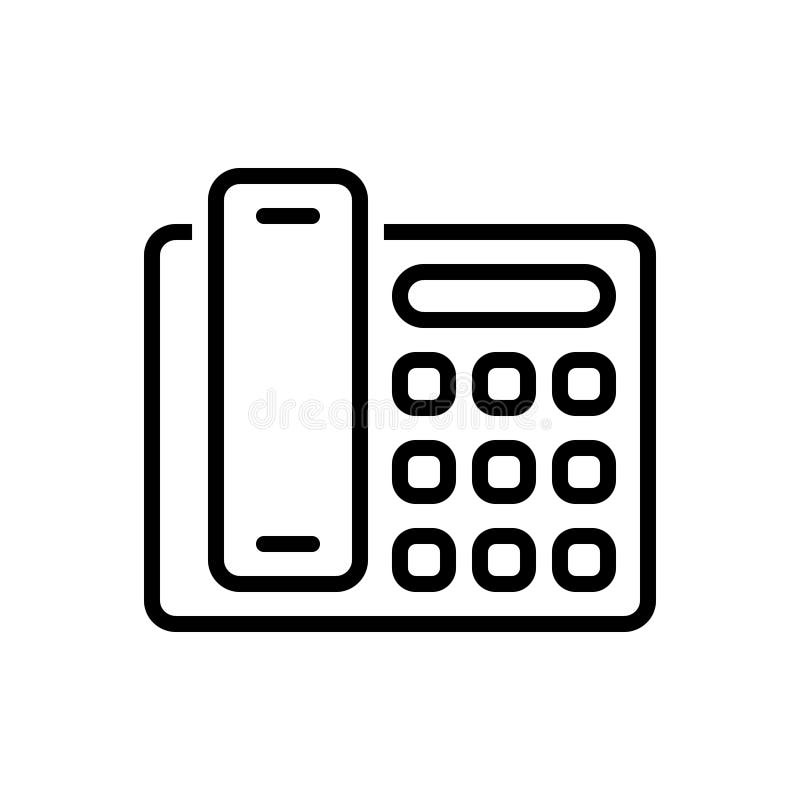 Telephone Banking Transfer Money Graph Goal Kickin Stock Vector ...