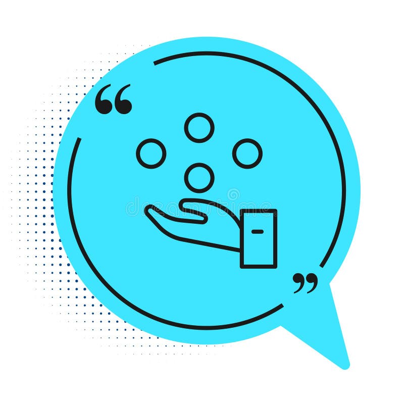 Black Juggling Ball Icon Isolated on Transparent Background. Vector ...