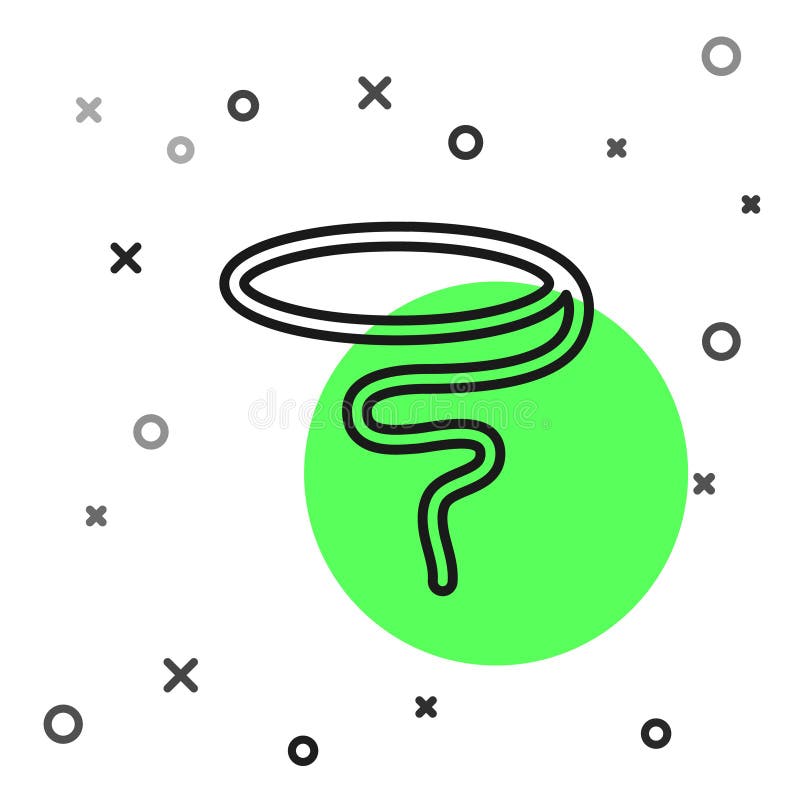 Wild West Lasso Rope Circle Frame Black Stock Illustrations – 40 Wild ...