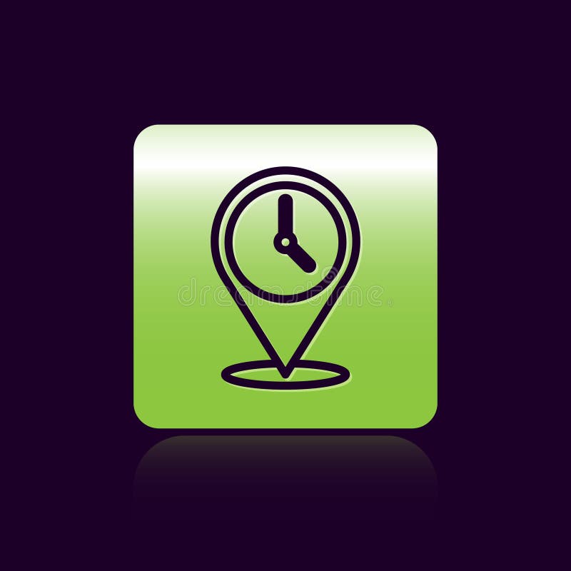Clock Pinpoint Icon Stock Illustrations – 114 Clock Pinpoint Icon Stock ...