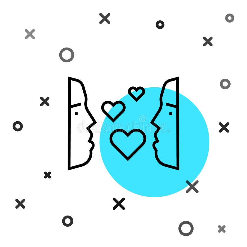 Couple First Date Line Art Stock Illustrations – 76 Couple First Date ...