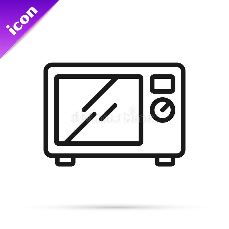 Open Microwave White Background Stock Illustrations – 713 Open ...