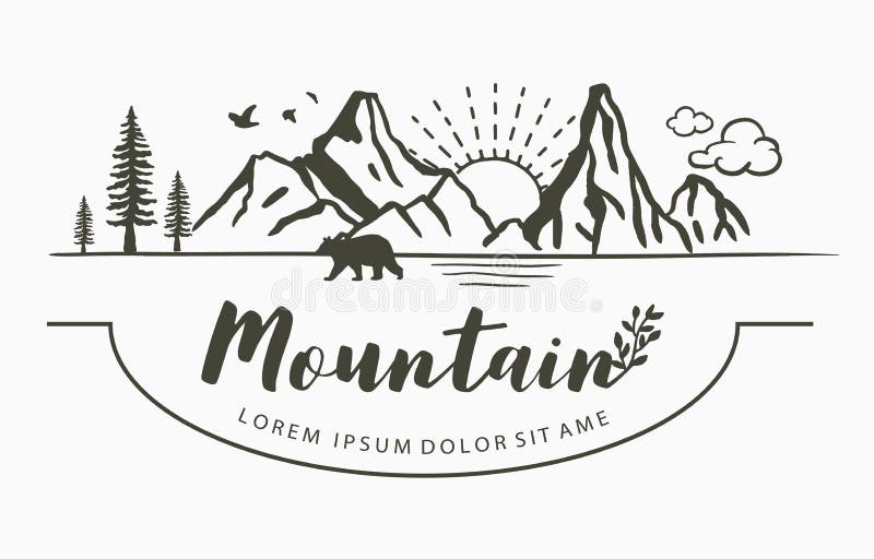 Tree Sun Bird Line Drawing Stock Illustrations – 339 Tree Sun Bird Line ...