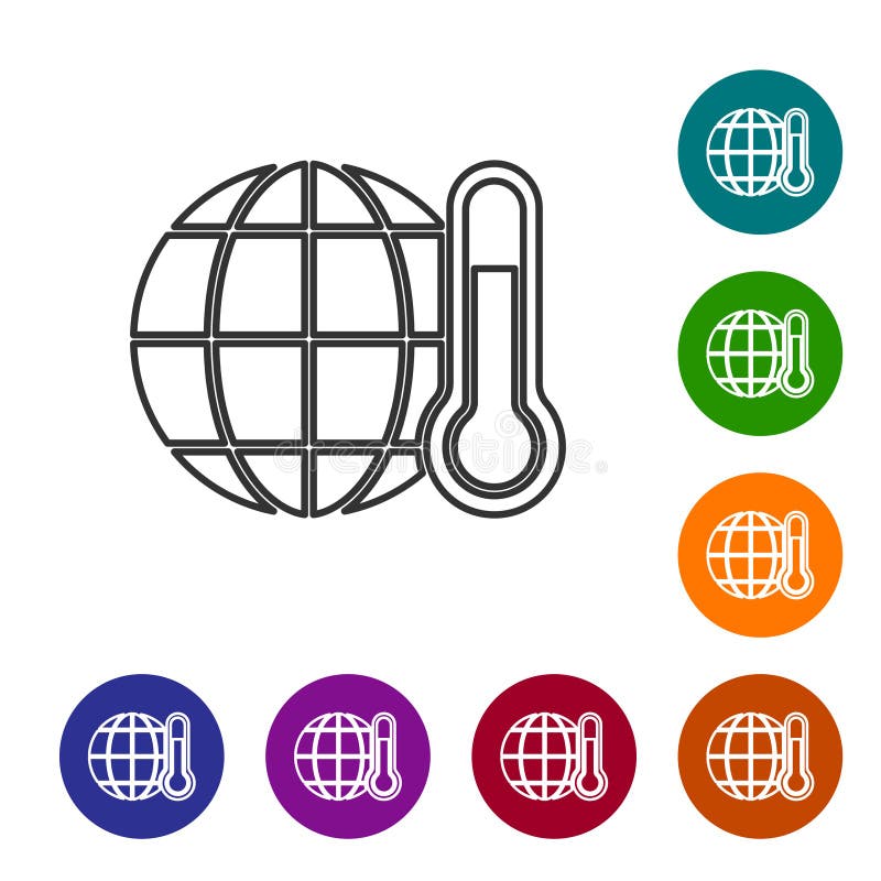 Global Warming Black White Icon Stock Illustrations – 2,839 Global ...