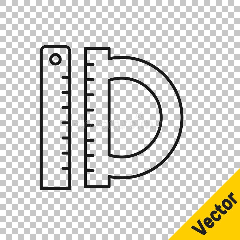 Black Line Protractor Grid for Measuring Degrees Icon Isolated on ... Black Line Protractor Grid for Measuring Degrees Icon Isolated on ...