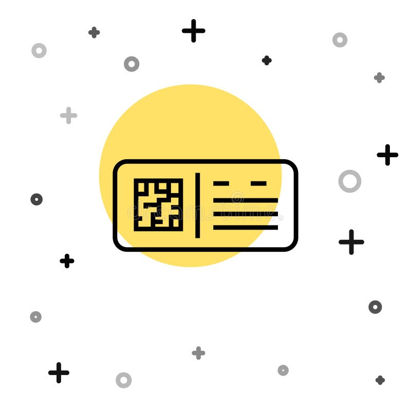 Qr Code Ticket Stock Illustrations – 1,102 Qr Code Ticket Stock ...