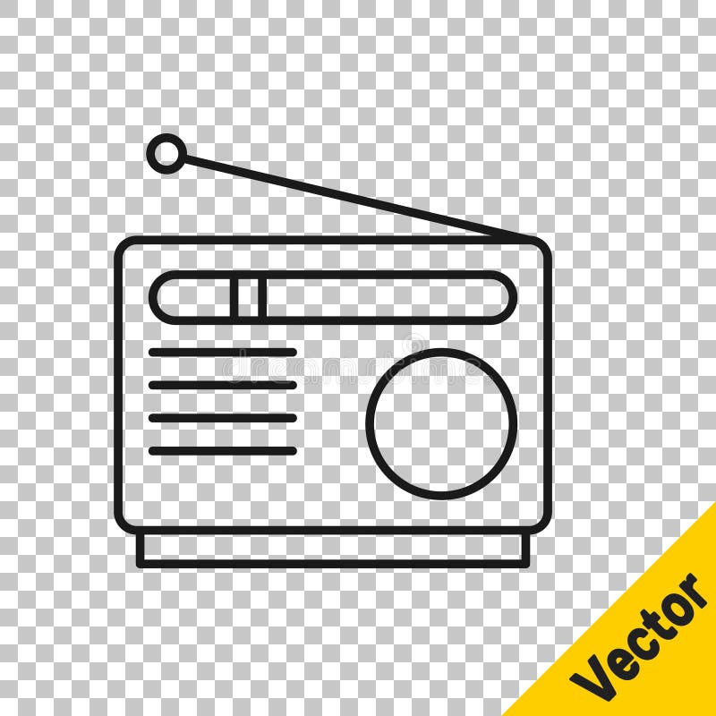 Radio Icon Transparent Background Stock Illustrations – 1,966 Radio ...