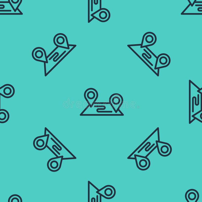 Green Location Line Stock Illustrations – 19,141 Green Location Line ...