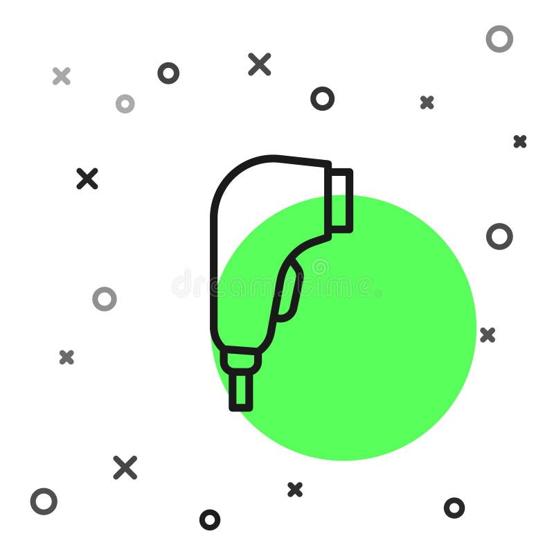 Line Scanner Scanning Bar Code Icon Isolated on White Background ...