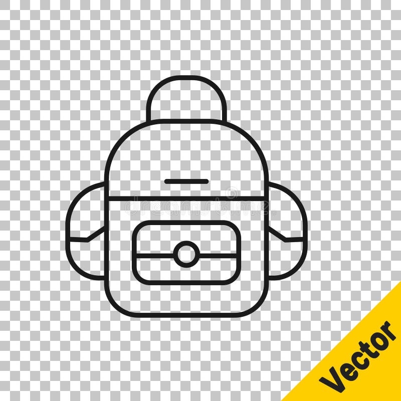 Transparent Backpack Stock Illustrations – 1,308 Transparent Backpack ...