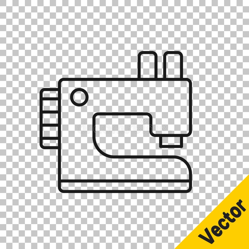 Sewing Machine Icon Transparent Stock Illustrations – 304 Sewing ...