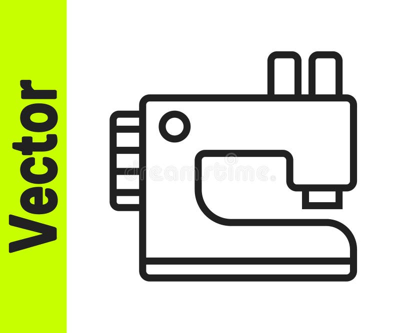 Sewing Machine Black White Stock Illustrations – 2,431 Sewing Machine ...