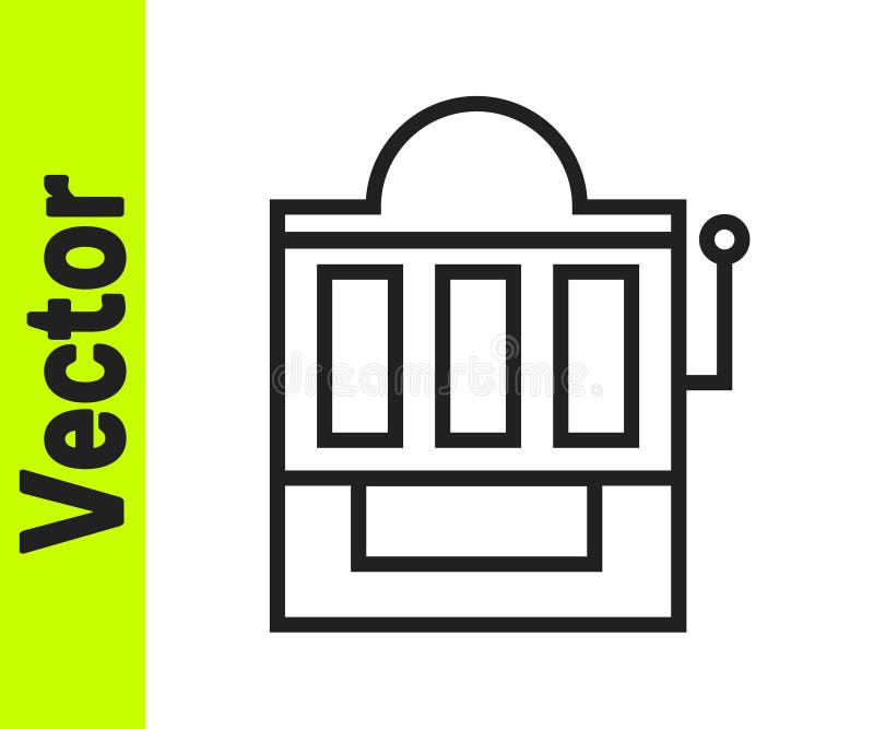 Black Machine Slot White Stock Illustrations – 2,844 Black Machine Slot ...