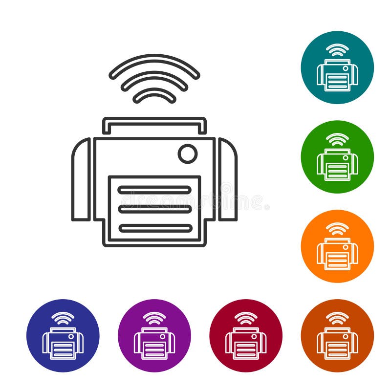 Icons Wifi Ink Stock Illustrations – 53 Icons Wifi Ink Stock ...