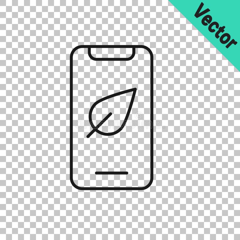Cellphone Leaf Icon Stock Illustrations – 648 Cellphone Leaf Icon Stock ...