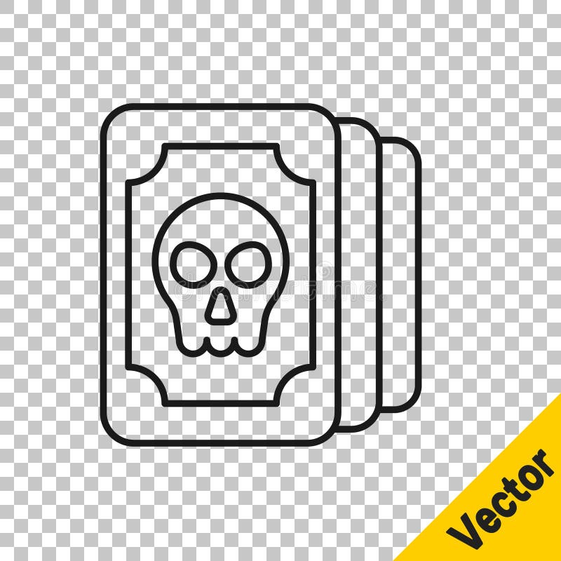 Playing Cards Outline Transparent Background Stock Illustrations – 116 ...