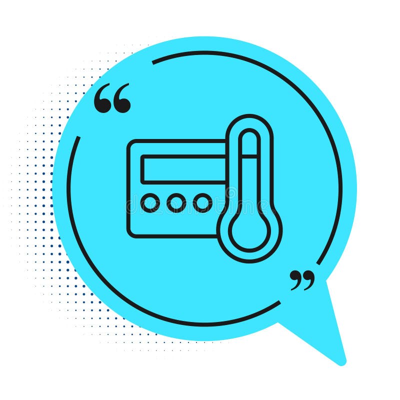 Room Temperature Control Symbol Stock Illustration - Illustration of ...