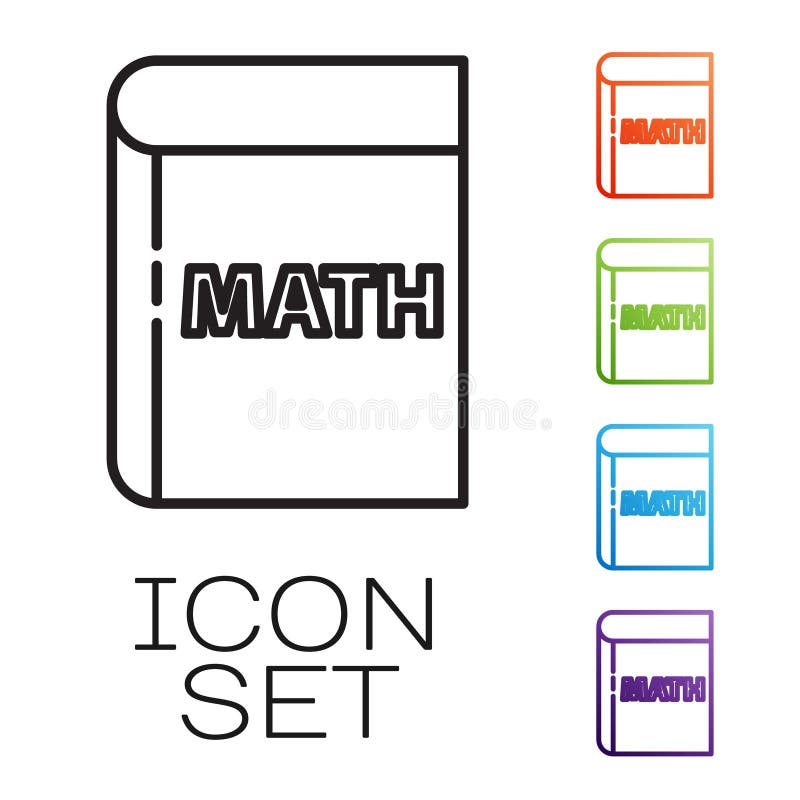 White Line Math Icons Stock Illustrations – 1,723 White Line Math Icons ...