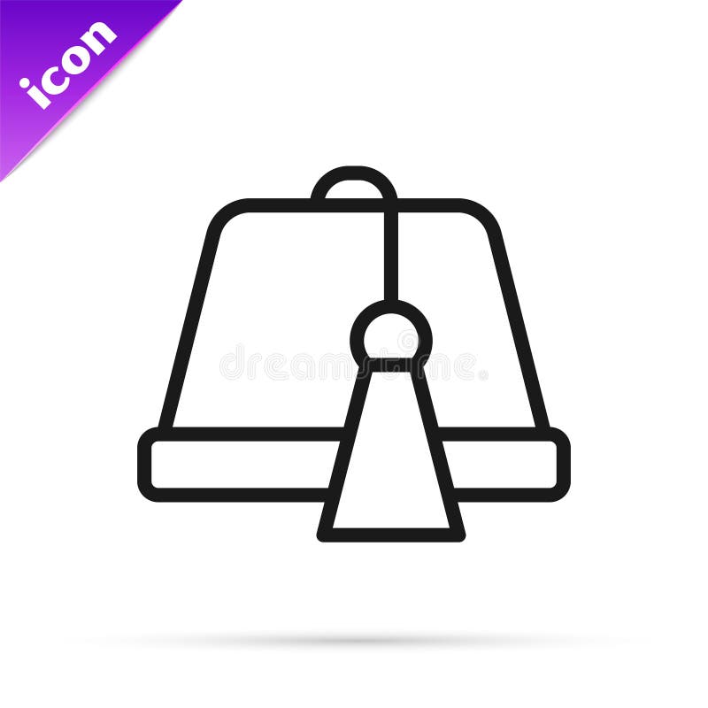 Fez Hat Outline Stock Illustrations – 187 Fez Hat Outline Stock ...