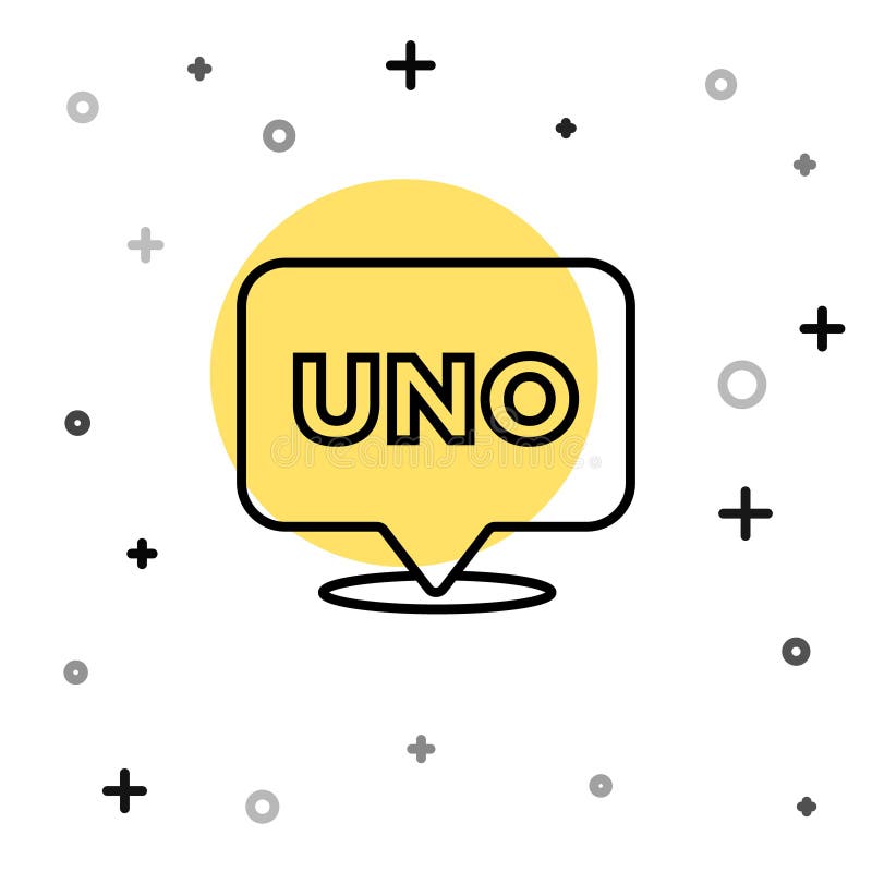 Uno Line Art Stock Illustrations – 135 Uno Line Art Stock Illustrations ...