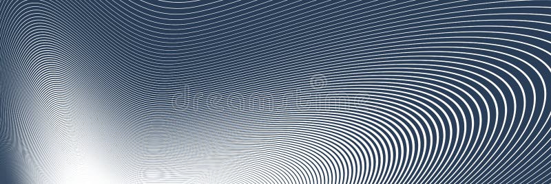 Black Lines in 3D Perspective Vector Abstract Background, Single Color ...