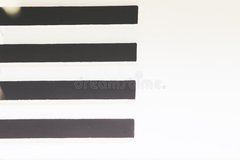 Black Lines on Pure White Background Stock Illustration - Illustration ...