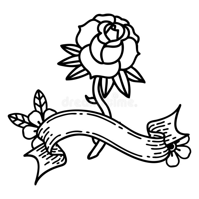 Rose Linework Stock Illustrations – 170 Rose Linework Stock ...