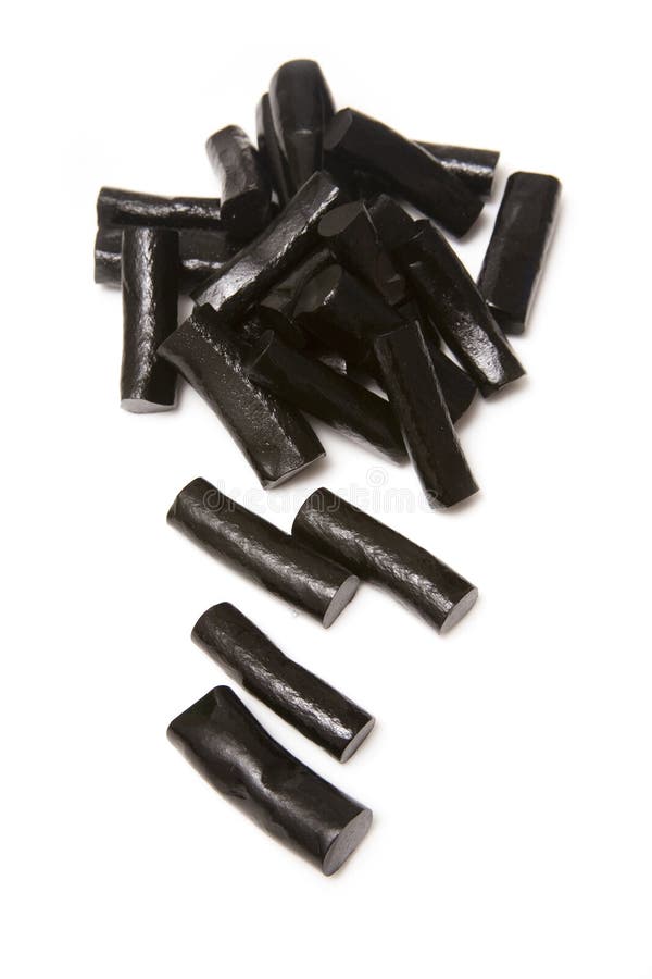 Black Liquorice sticks stock image. Image of treats, details - 2420079