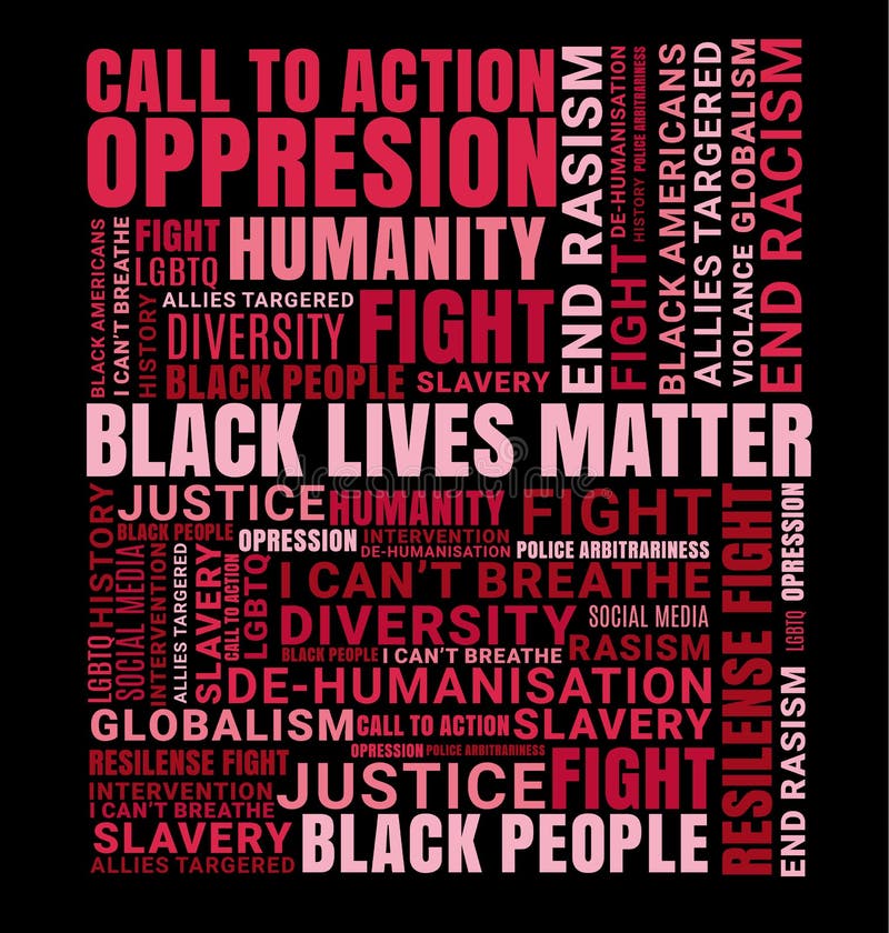 Black Lives Matter Word Cloud on a Black Background Editorial Image ... Black Lives Matter Word Cloud on a Black Background Editorial Image ...