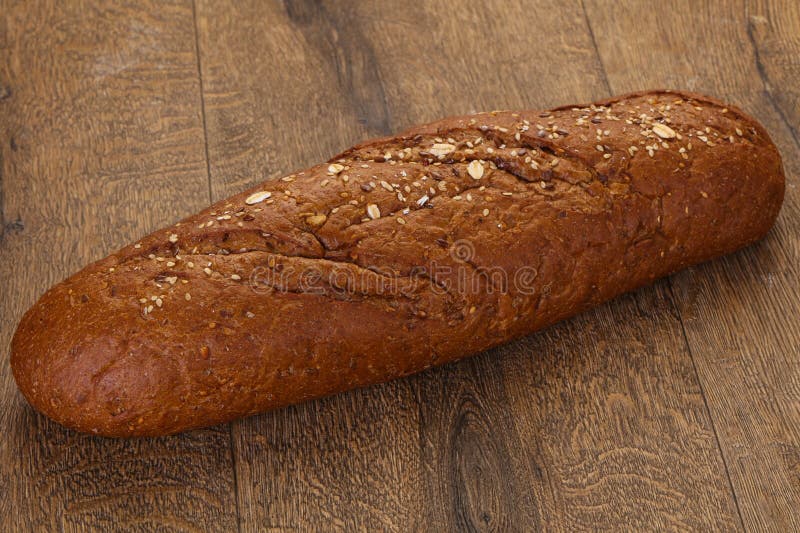 Black loaf bread stock photo. Image of bread, brown - 155963668