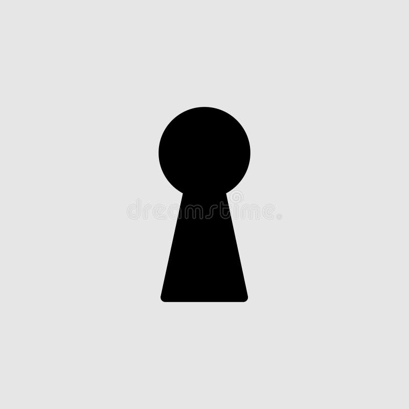 Black Lock Icon Isolated on Transparent Background. Padlock Sign ...