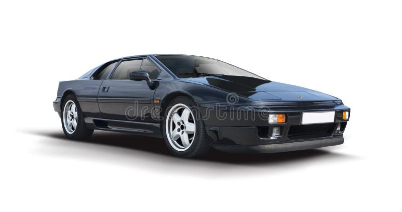 Lotus Esprit Classic Isolated Editorial Photo - Image of horse ...