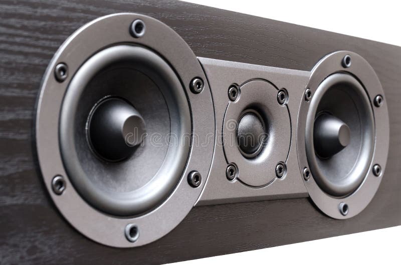 Black loudspeaker stock photo. Image of preamp, megaphone - 33648188