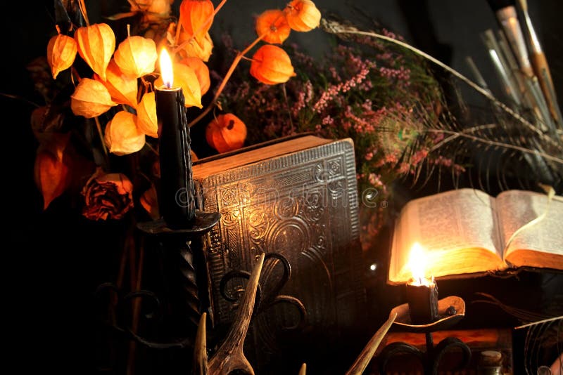 Black Magic Ritual stock image. Image of diabolic, demon - 80988285