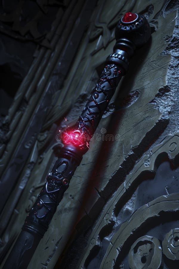 Black Magic Wands. Abstract Concept for Fantasy. by Generative Ai Stock ...