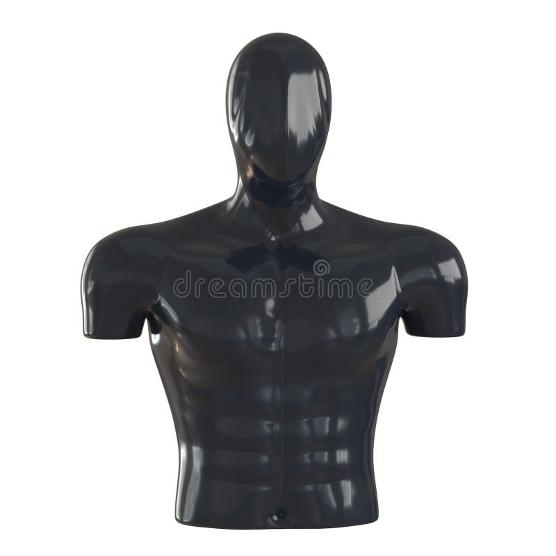 Black Male Faceless Mannequin with Arms Spread Wide in a Walking Pose ...