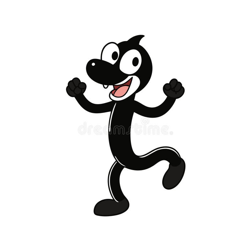 Black Mamba Snake Dancing Icon Vector Illustration Stock Vector ...