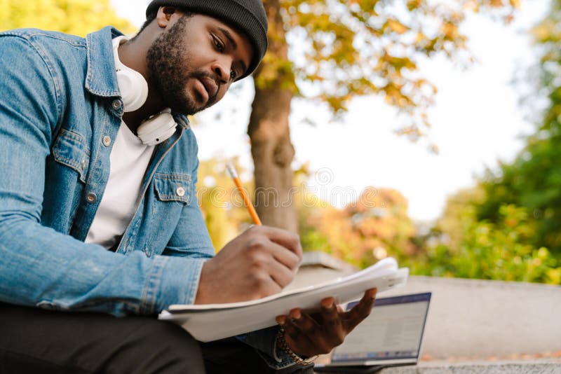 16,853 Black Man Writing Stock Photos - Free & Royalty-Free Stock ...