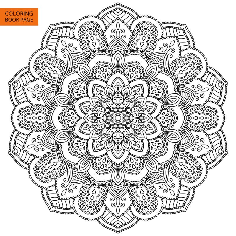 Mandala Intricate Coloring Pages Mandala Intricate Coloring Pages