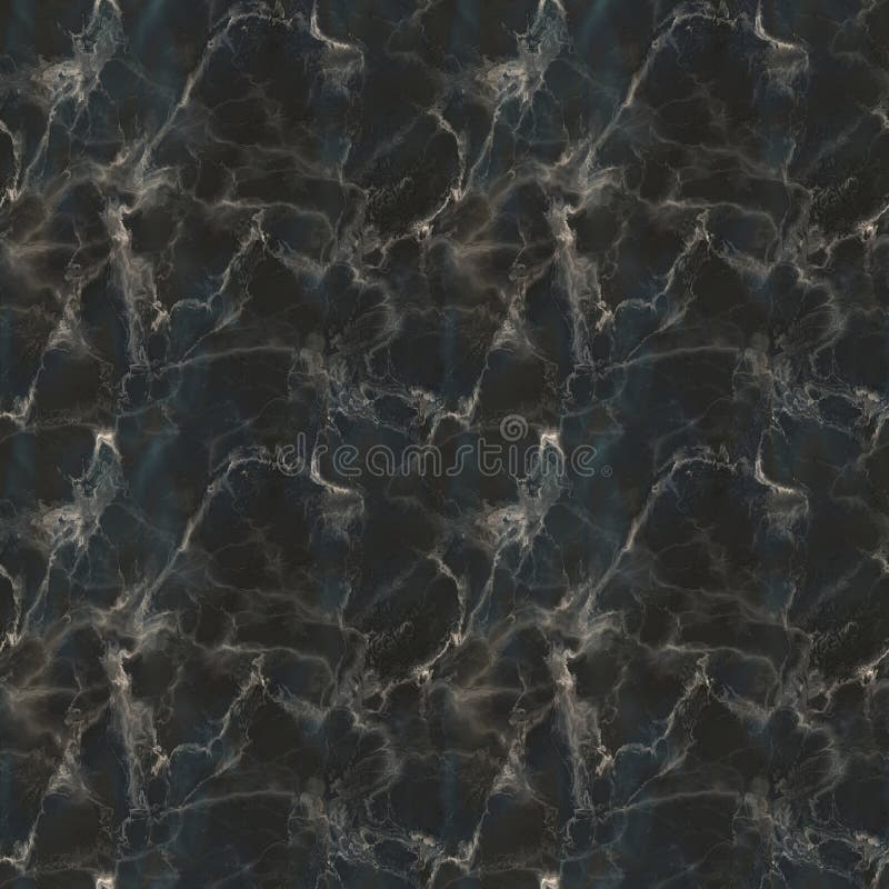 Black Marble Seamless Pattern Stock Illustration - Illustration of ...