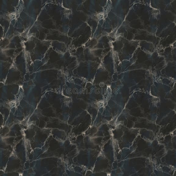 Black Marble Seamless Pattern Stock Illustration - Illustration of ...