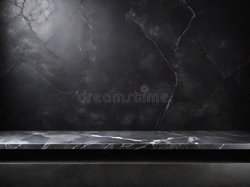 Black Marble Texture Background, Natural Stone Floor with High ...