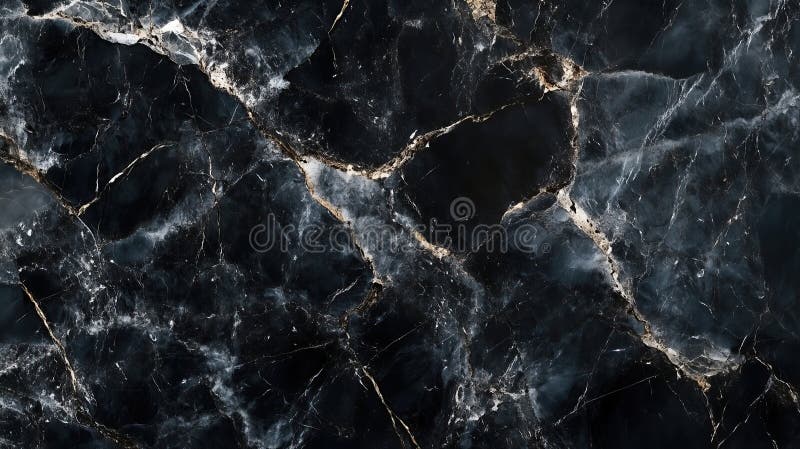 Black Marble Texture Seamless Background Stock Photo - Image of wall ...