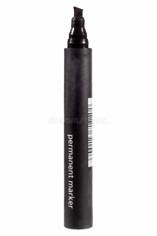 Black marker stock image. Image of marker, tool, isolated - 1844615