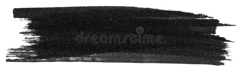 Black Marker strokes set stock vector. Illustration of sketch - 65407522