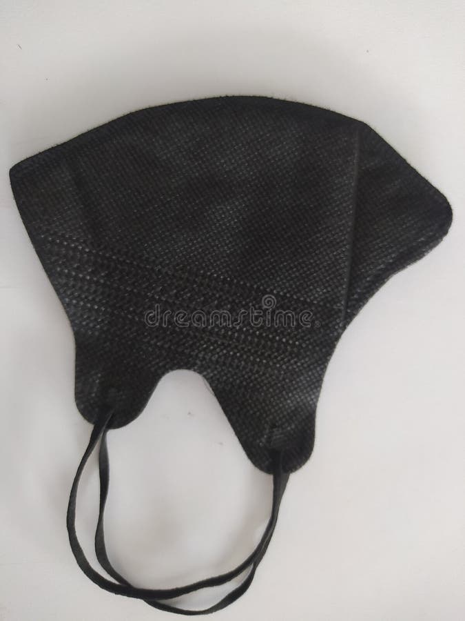 A Black Mask with Materials that Can Filter Out Dust and Bad Air ...